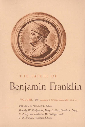 The Papers of Benjamin Franklin, Vol. 20