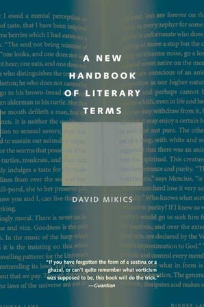 A New Handbook of Literary Terms